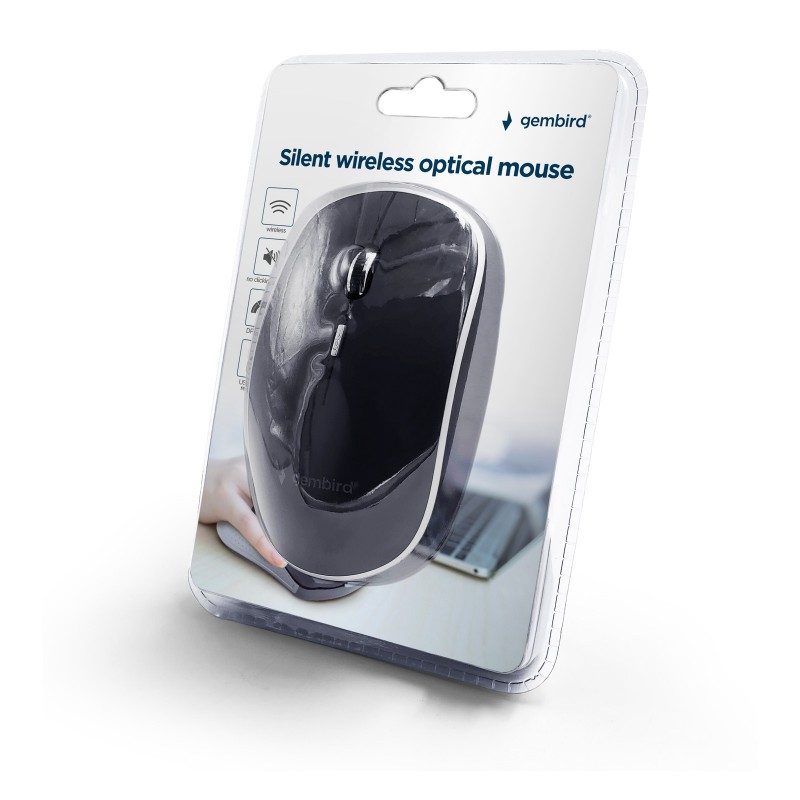Gembird Wireless Mouse Silent Touch PC Laptop Optical 2.4GHz 1600DP