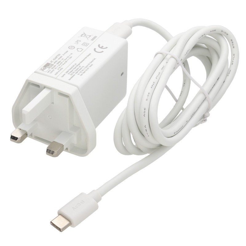 USB C Type 20V 45W PD Mains Laptop Phone Pixel Switch OnePlus ThinkPad Charger
