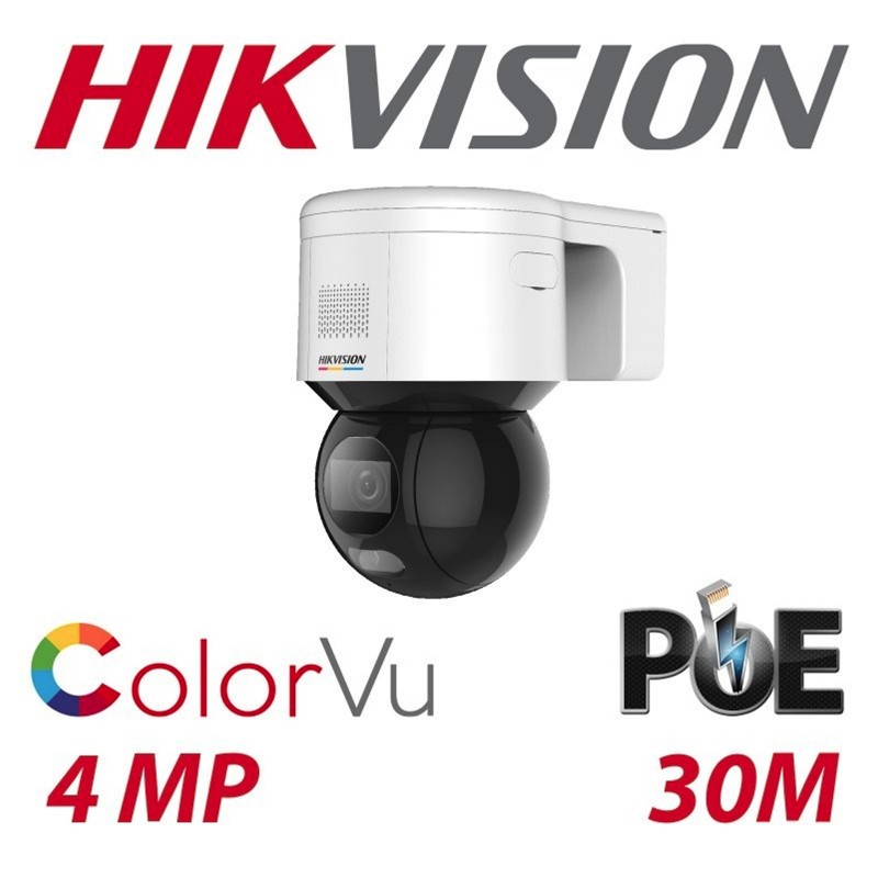 Hikvision ColourVu 4MP IP POE Mini PTZ with 2 Way Audio & Face Capture ... Hikvision ColourVu 4MP IP POE Mini PTZ with 2 Way Audio & Face Capture ...