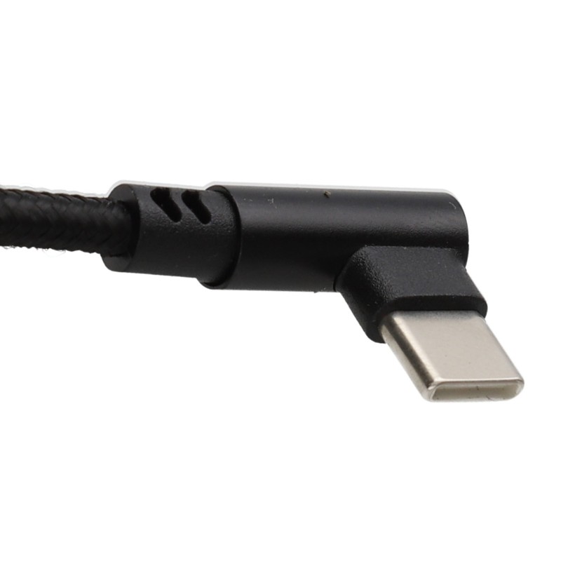 Angled usb cable store