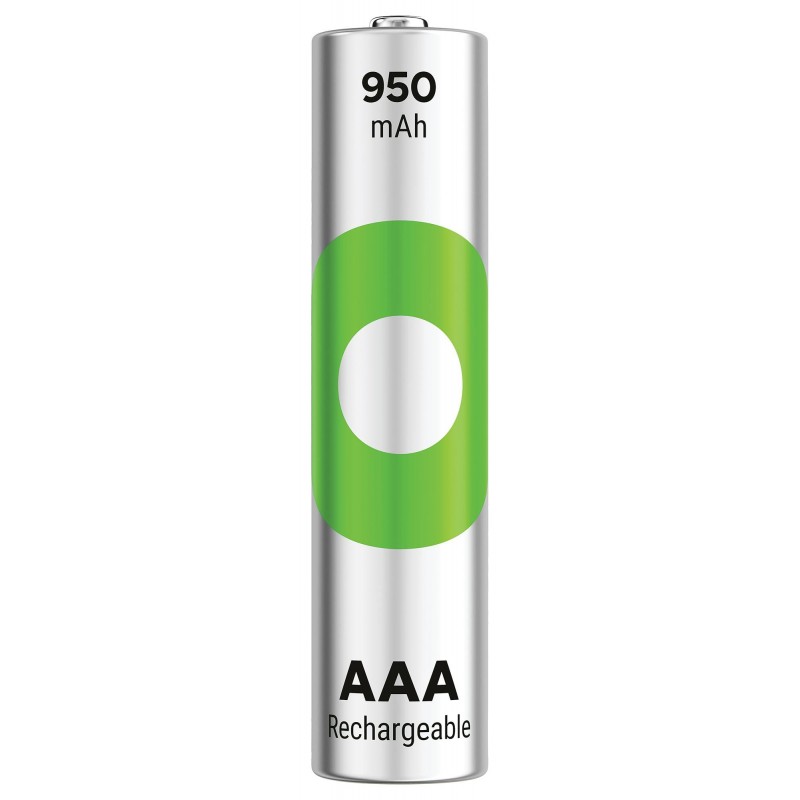 GP ReCyko AAA Rechargeable NiMH Battery 950mAh Pack of 4